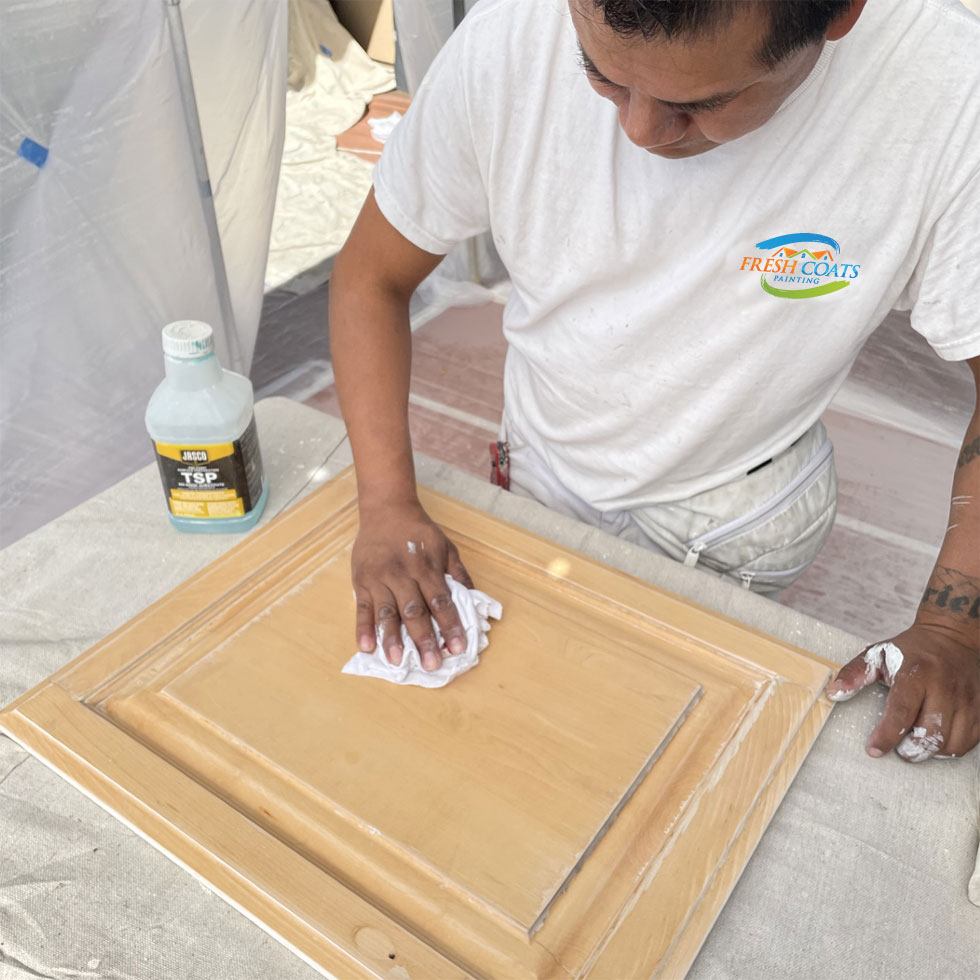 Kitchen Cabinet Painting and Refinishing Services | Fresh Coats
